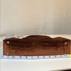 Samantha Root | Bags | Samantha Root Copper Velvet Purse | Poshmark